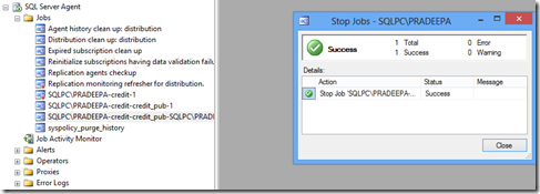 How to start replication agent in command prompt. – SQLServerScribbles.COM