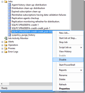 How to start replication agent in command prompt. – SQLServerScribbles.COM